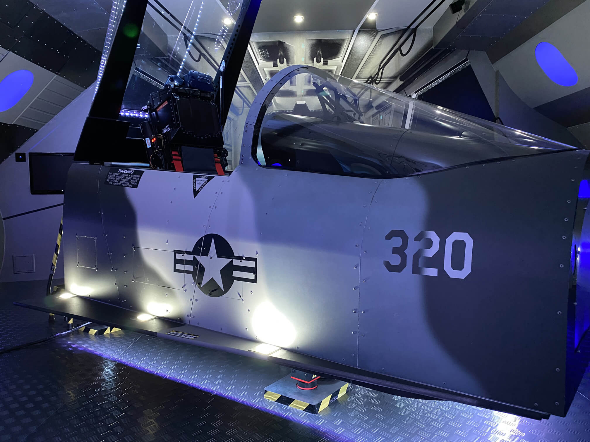 VR-JET Flight Simulator - Motion Systems