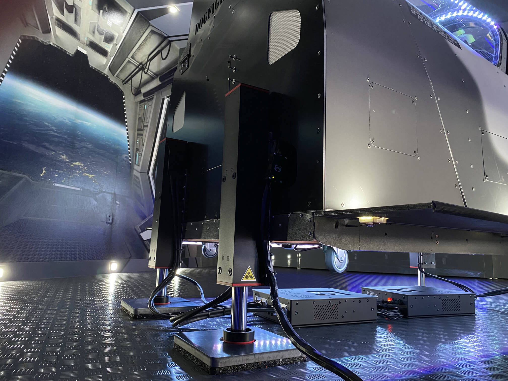 VR-JET Flight Simulator - Motion Systems