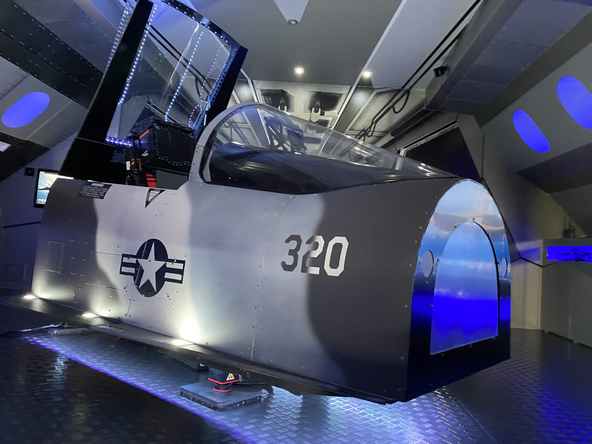 VR-JET Flight Simulator - Motion Systems