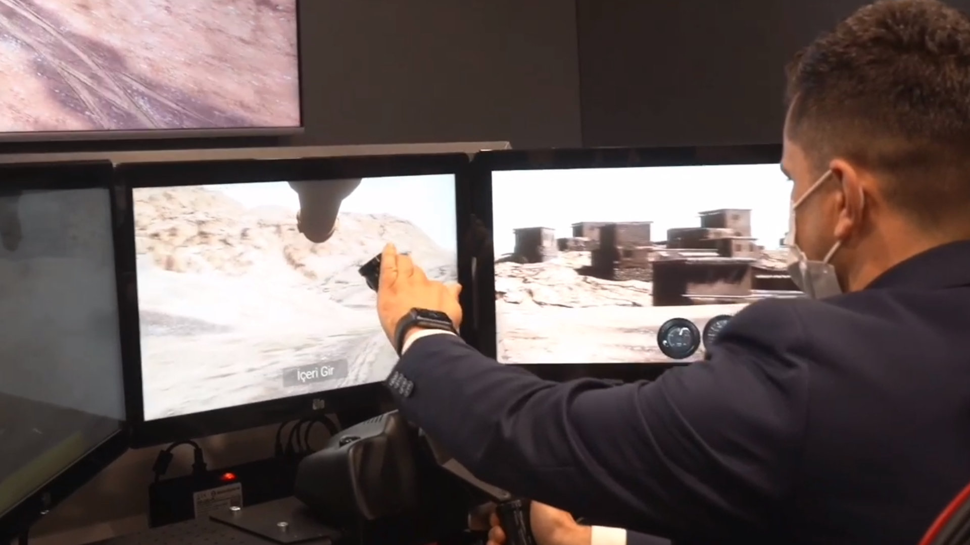 M60 Tank Simulator - Motion Systems