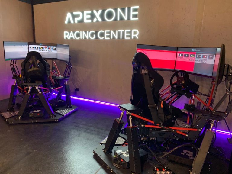 Apex One - The largest Sim Racing Center in Poland - Motion Systems