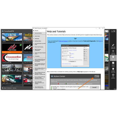 Help & Tutorials - Motion Systems